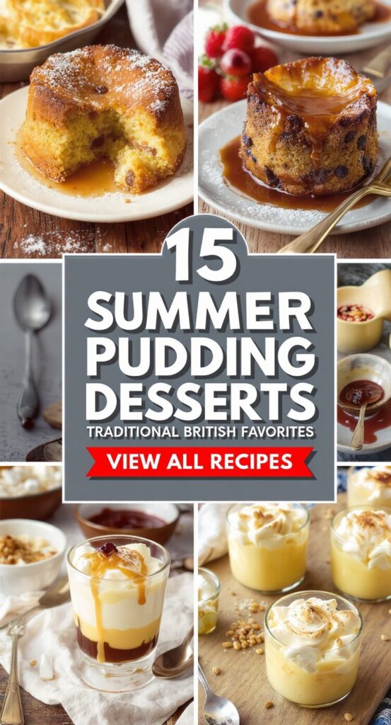 15 Summer Pudding Desserts | Traditional British Favorites