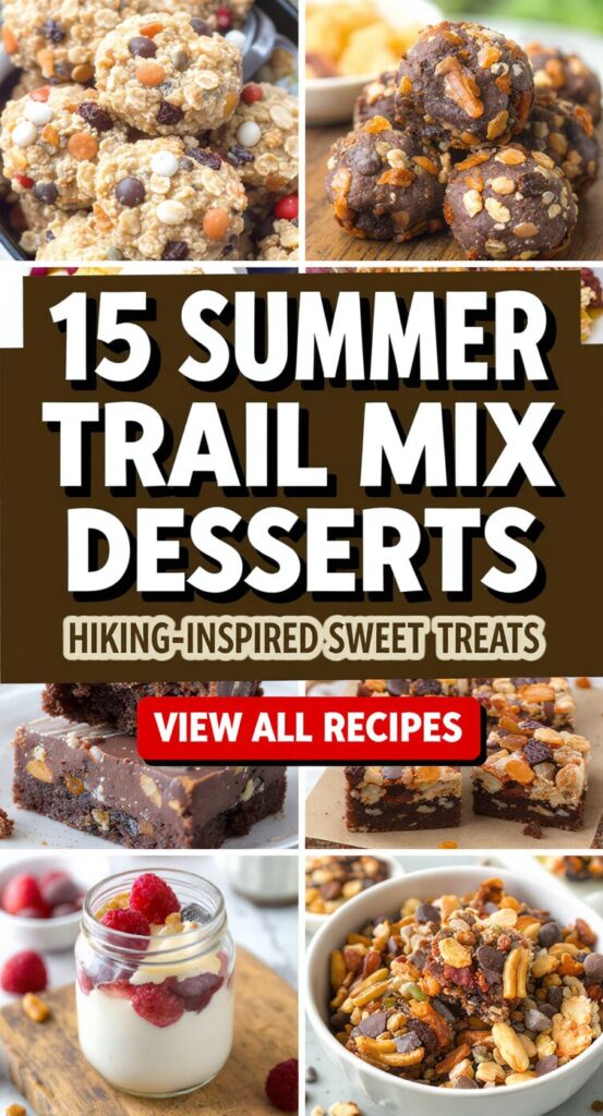 15 Summer Trail Mix Desserts | Hiking-Inspired Sweet Treats