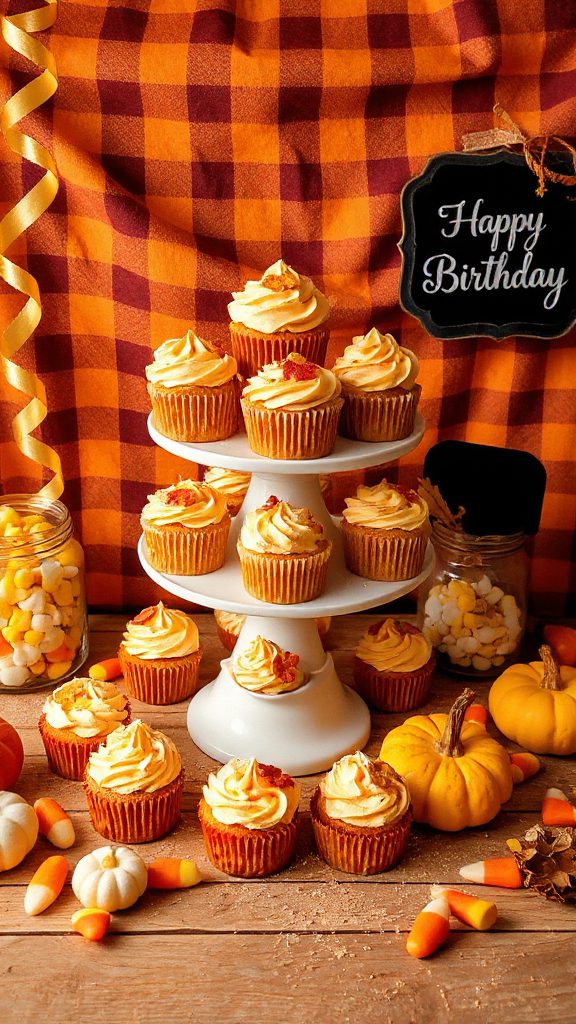 11 Cute Fall Desserts for Kids' Birthday Parties