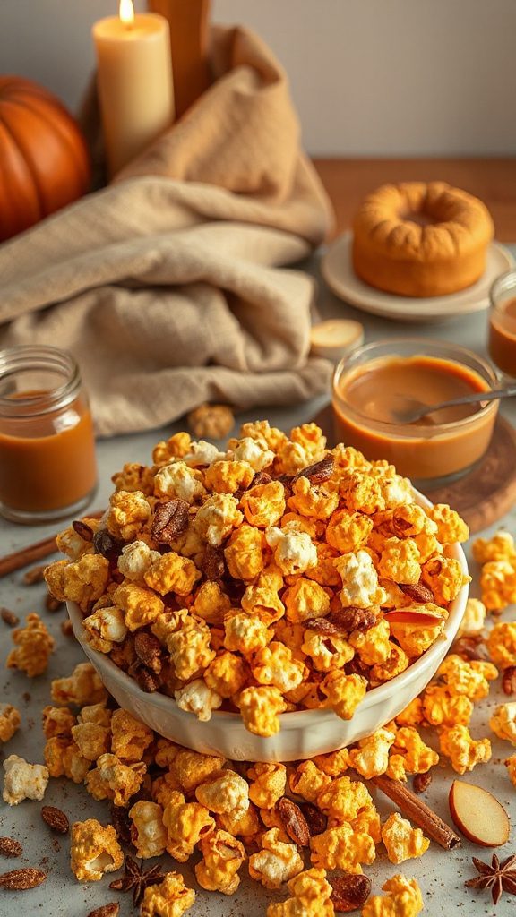 10 Caramel Apple Popcorn Recipes for Fall Movie Nights
