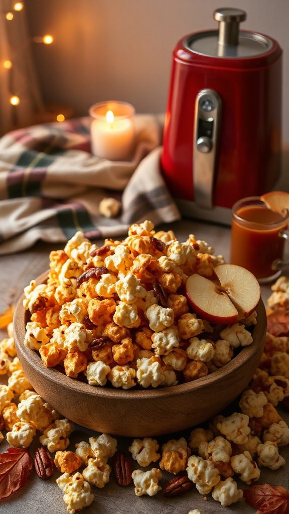 10 Caramel Apple Popcorn Recipes for Fall Movie Nights