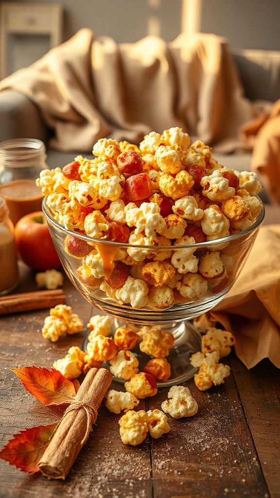 10 Caramel Apple Popcorn Recipes for Fall Movie Nights