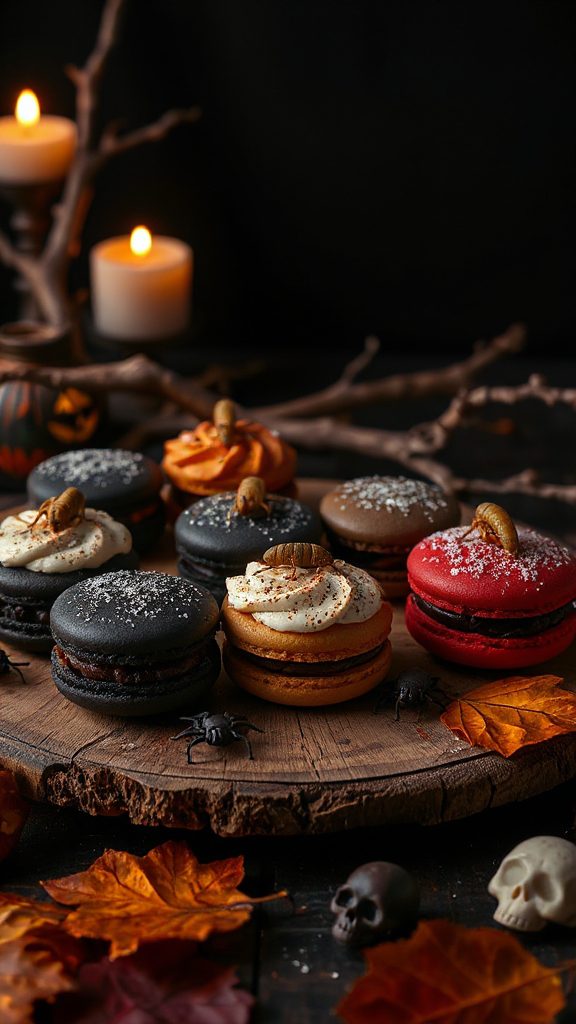 7 Spooky Macaroon Ideas for Halloween