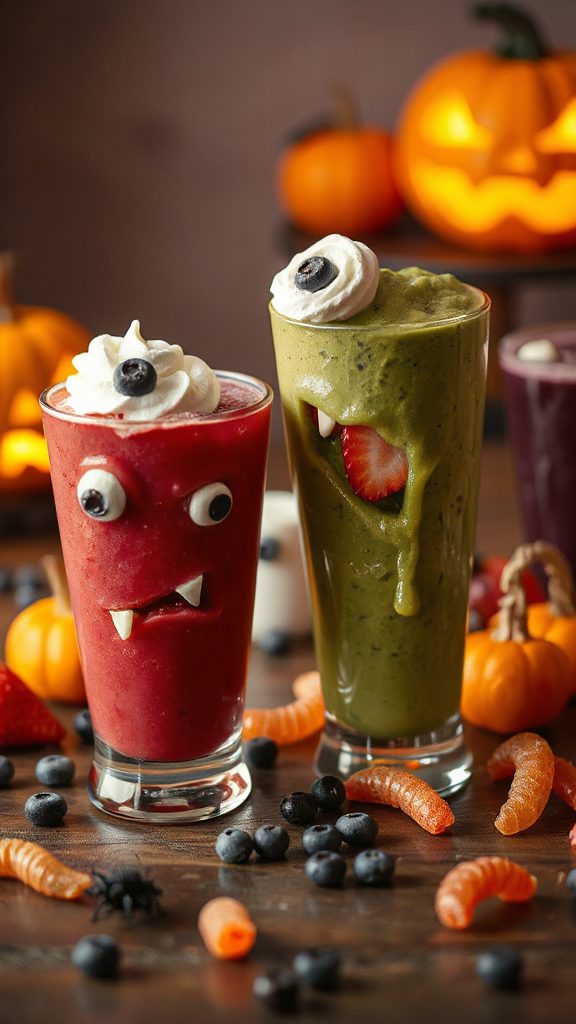 7 Monster Smoothies, Fun Halloween Sips for Kids