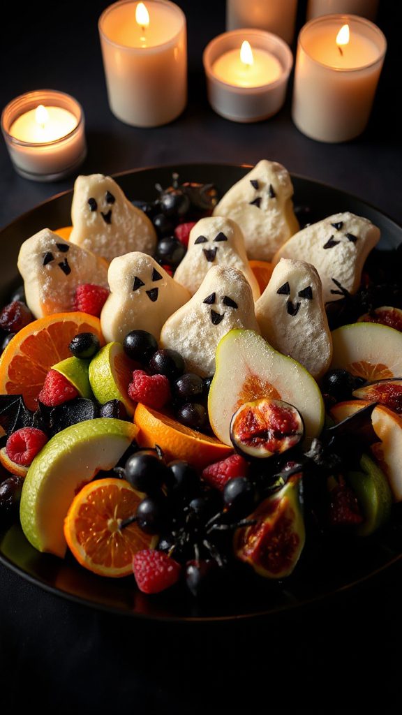 7 Spooky Fruit Salad, Themed for Halloween Parties
