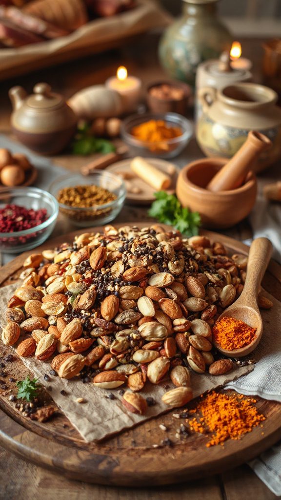 15 Libyan Duqqa-Style Holiday Recipes for Nut Spice Thanksgiving Mixes
