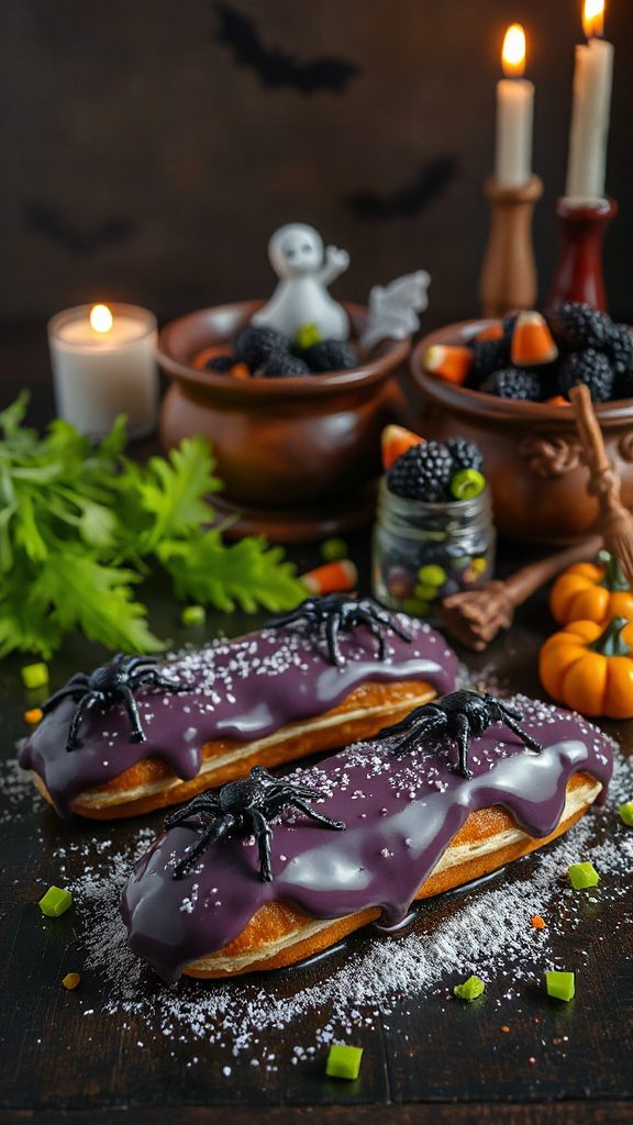 7 Spooky Eclair Ideas for Halloween