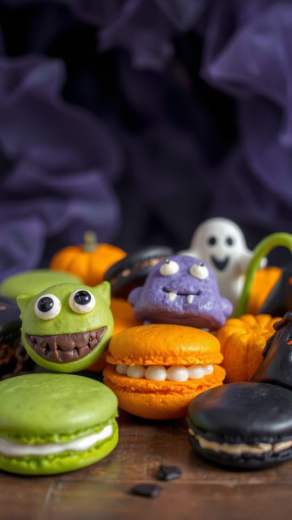 7 Spooky Macaroon Ideas for Halloween