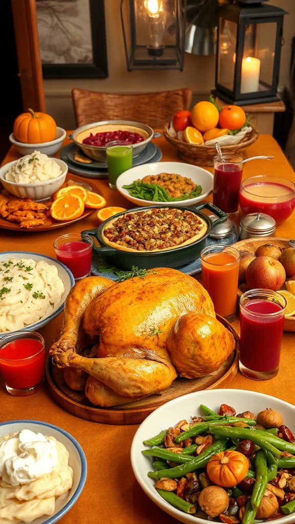15 Turkey Day Recipe Ideas With Juice Pairings