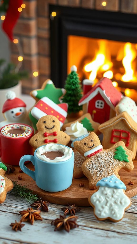 11 Christmas Mug Cookies Drinkware Shapes