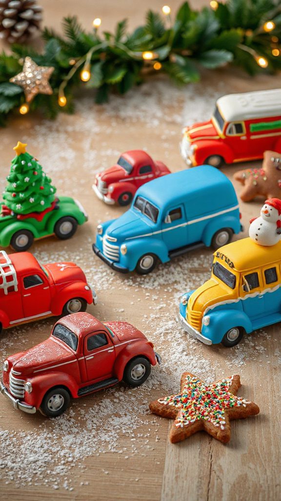 11 Christmas Truck Cookies Vehicle Shapes
