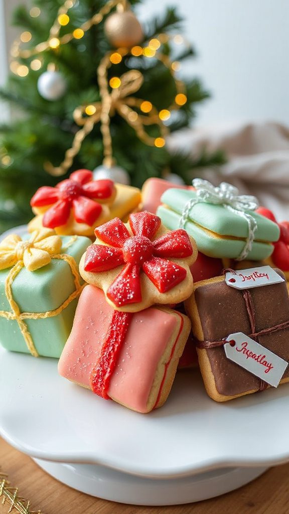 11 Christmas Present Cookies Gift Shapes