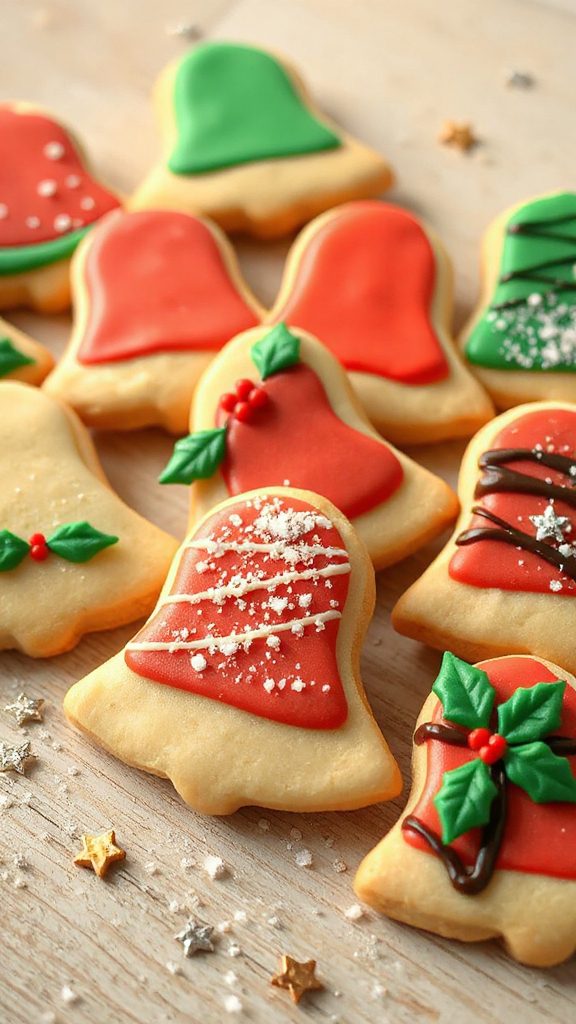 11 Bell Christmas Cookies Festive Shapes