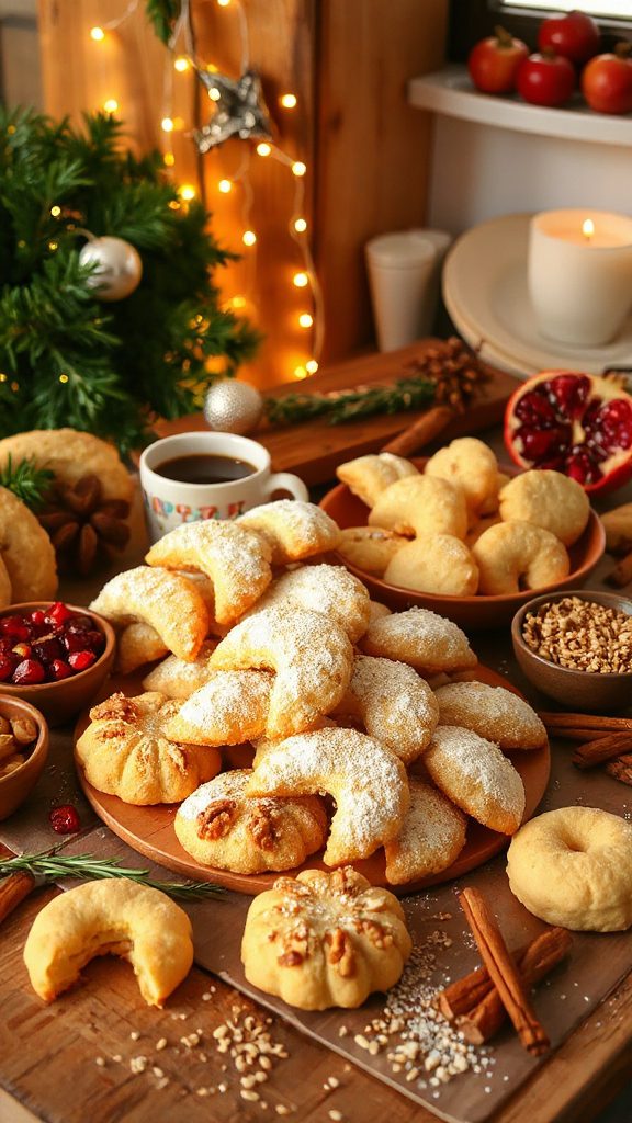 11 Greek Christmas Cookies Mediterranean Flavors