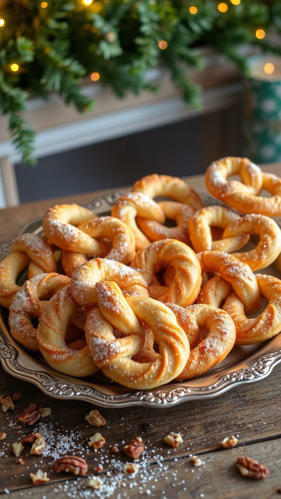 11 Christmas Kringle Cookies Twisted Shapes