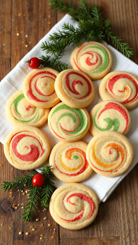 11 Christmas Swirl Butter Cookies Marbled Richness