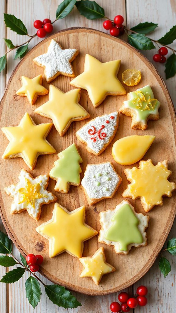 11 Christmas Cookie Kisses Chocolate-Topped