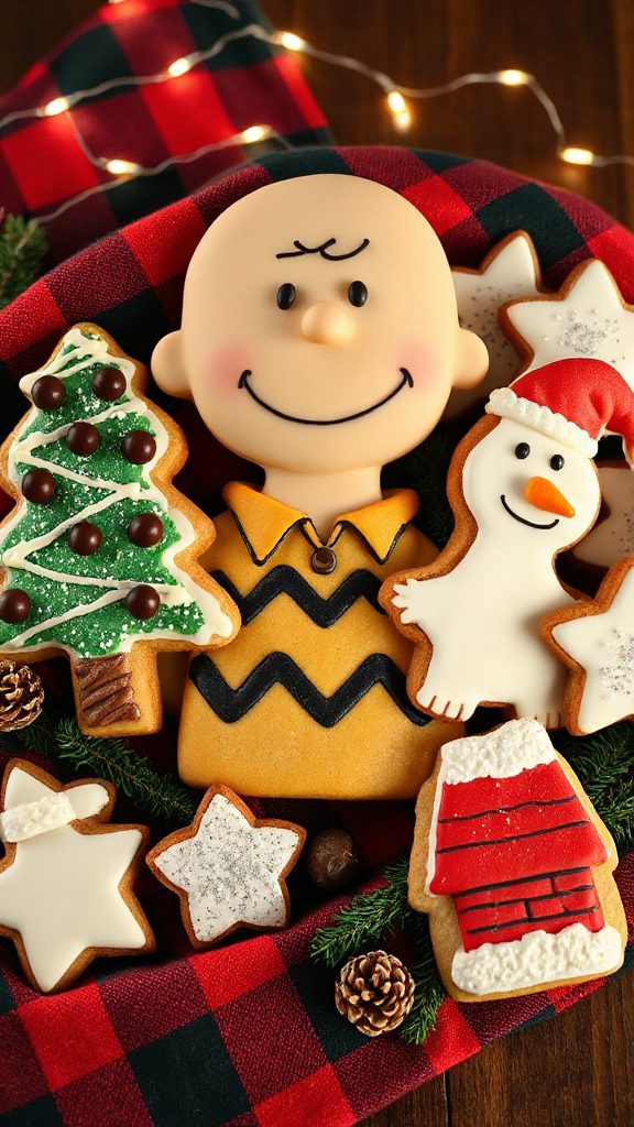 11 Charlie Brown Christmas Cookies Peanuts Theme