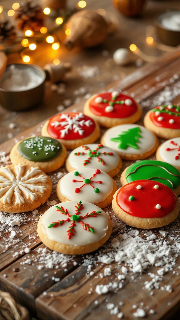 11 Round Christmas Cookies Perfect Circles