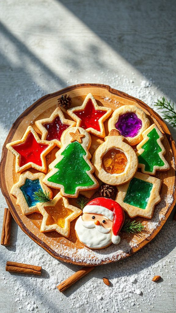 11 Stained Glass Christmas Cookies Translucent Beauty