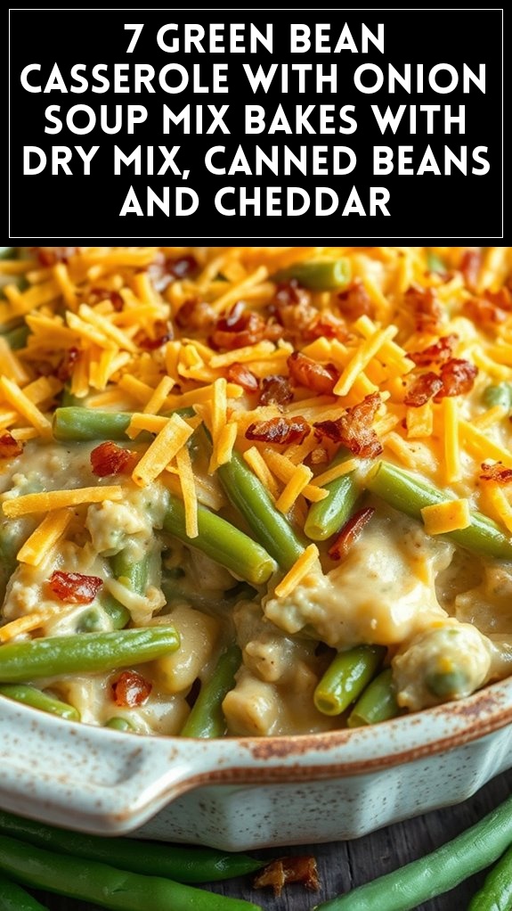 7 Green Bean Casserole With Onion Soup Mix Bakes With Dry Mix, Canned ...