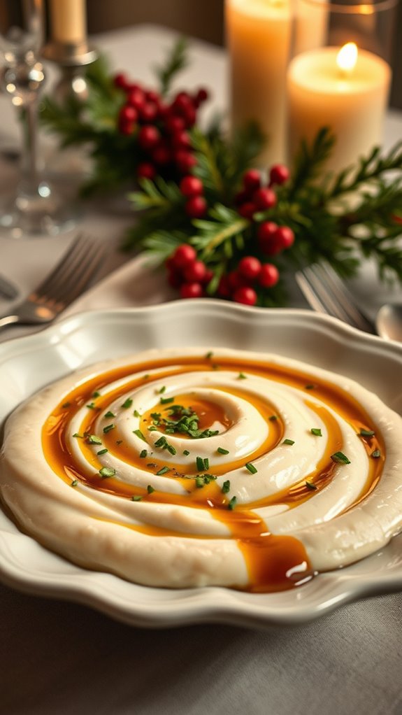 7 Creamy Celery Root Purée With Truffle Oil and Fresh Herbs Christmas ...