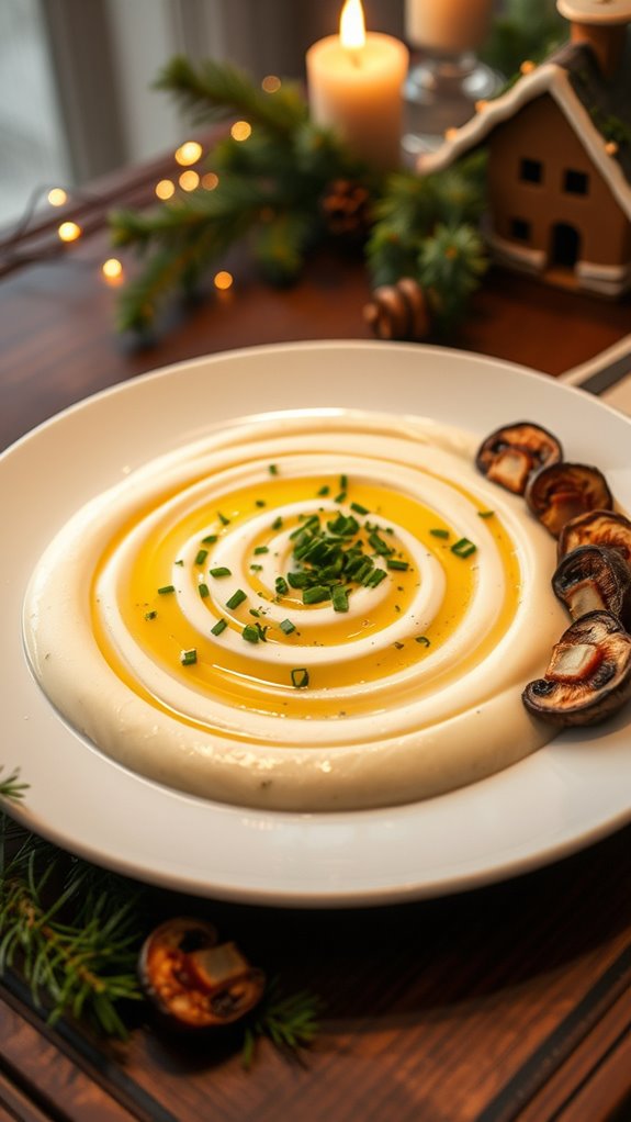 7 Creamy Celery Root Purée With Truffle Oil and Fresh Herbs Christmas ...