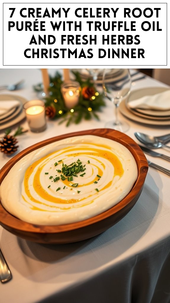 7 Creamy Celery Root Purée With Truffle Oil and Fresh Herbs Christmas ...