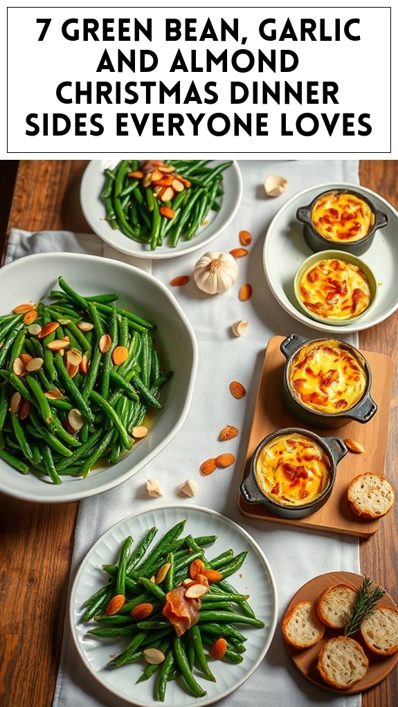 7 Green Bean, Garlic and Almond Christmas Dinner Sides Everyone Loves
