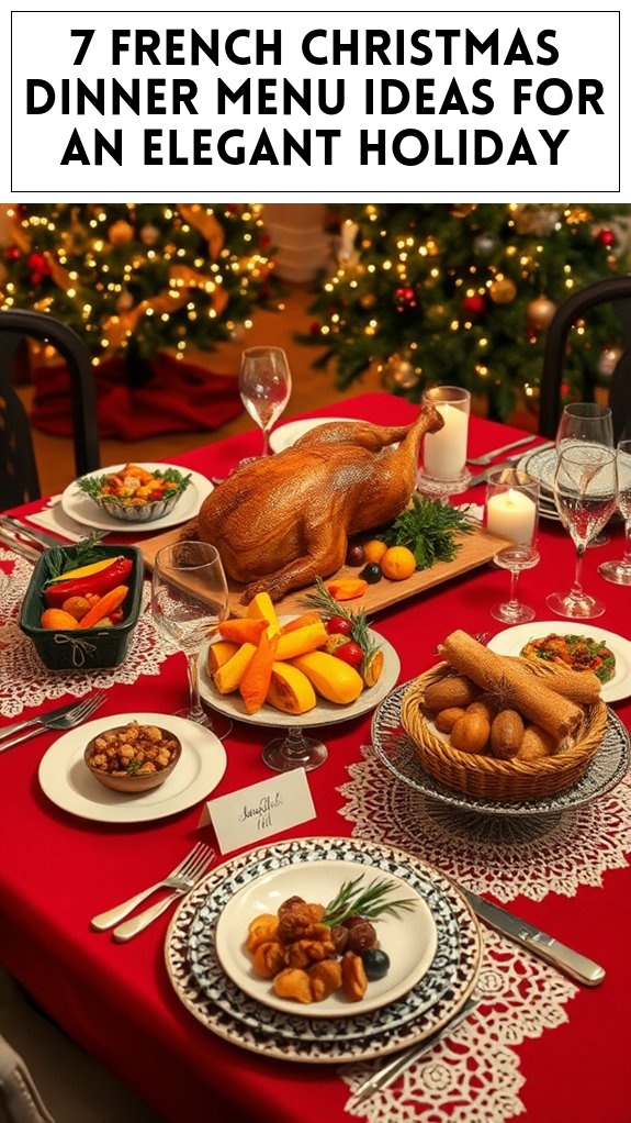 7 French Christmas Dinner Menu Ideas for an Elegant Holiday