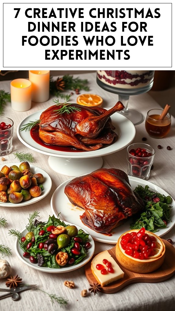 7 Creative Christmas Dinner Ideas for Foodies Who Love Experiments