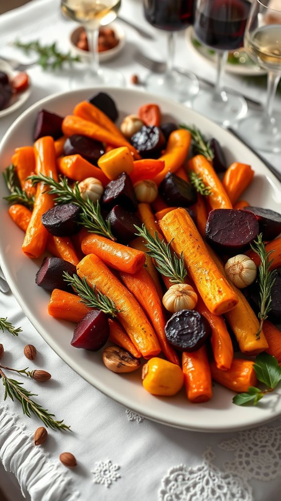 7 Herb-Roasted Root Vegetable Medley With Olive Oil and Garlic ...