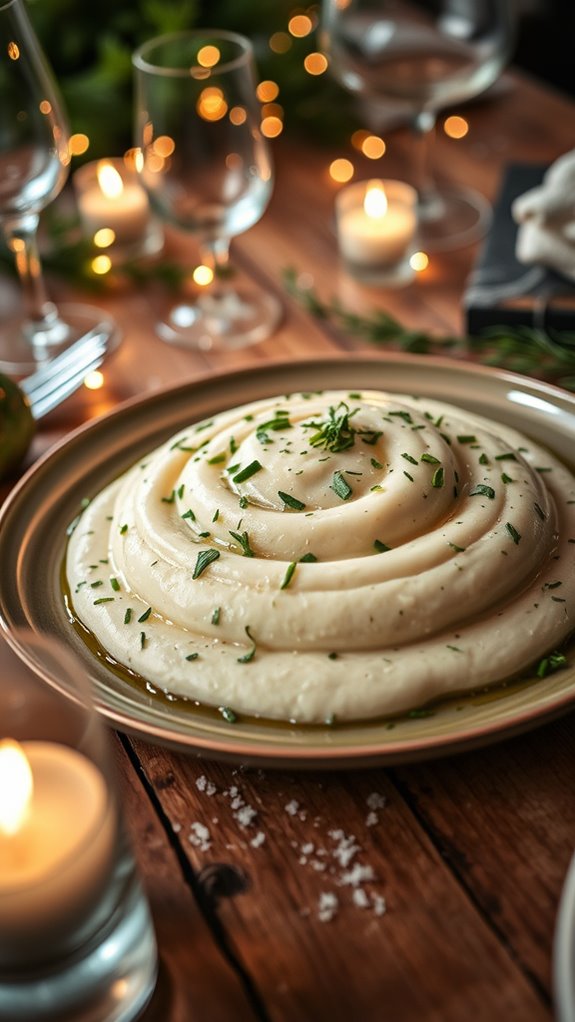 7 Creamy Celery Root Purée With Truffle Oil and Fresh Herbs Christmas ...